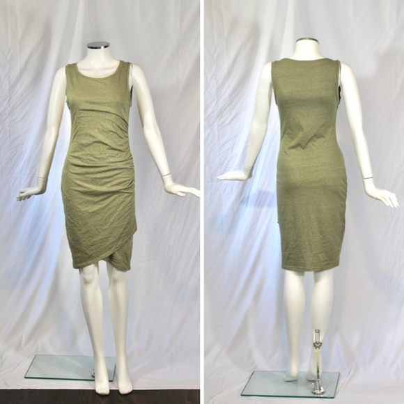 Leith | Dresses | Melrose And Market Leith Ruched Bodycon Dress Size S ...